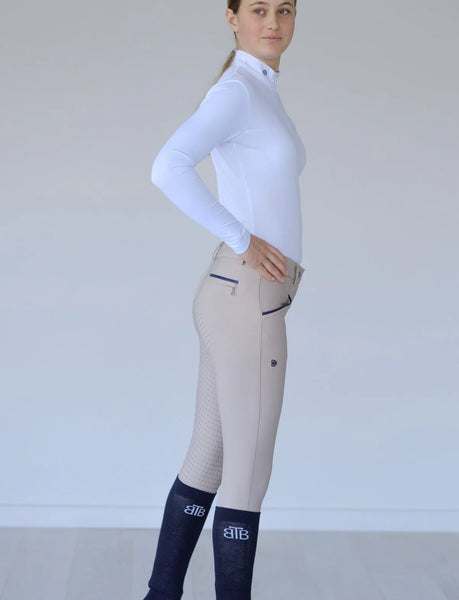 Beyond the Bit Portia Beige Breech VII • Uberhorse