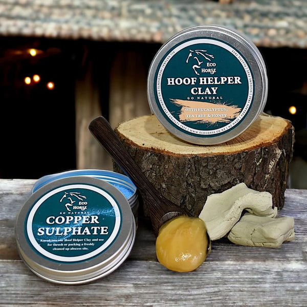 Eco Horse Hoof Helper Clay Combo with Copper Sulphate • Uberhorse