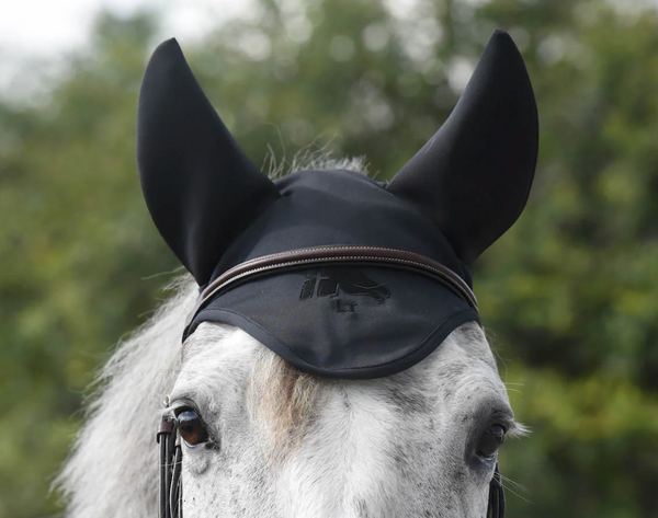 Liquid Titanium Ear Bonnet w. Sound Reducing Ears • Uberhorse