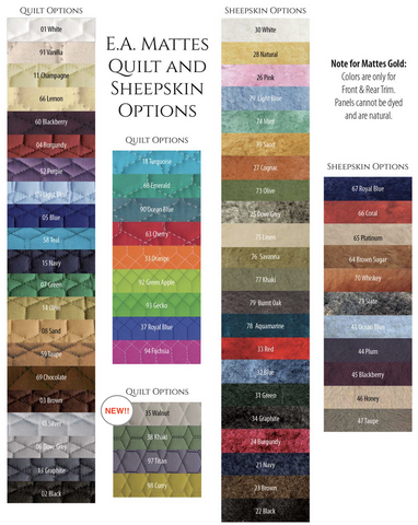 EA Mattes Lambskin Cinch Girth • Uberhorse